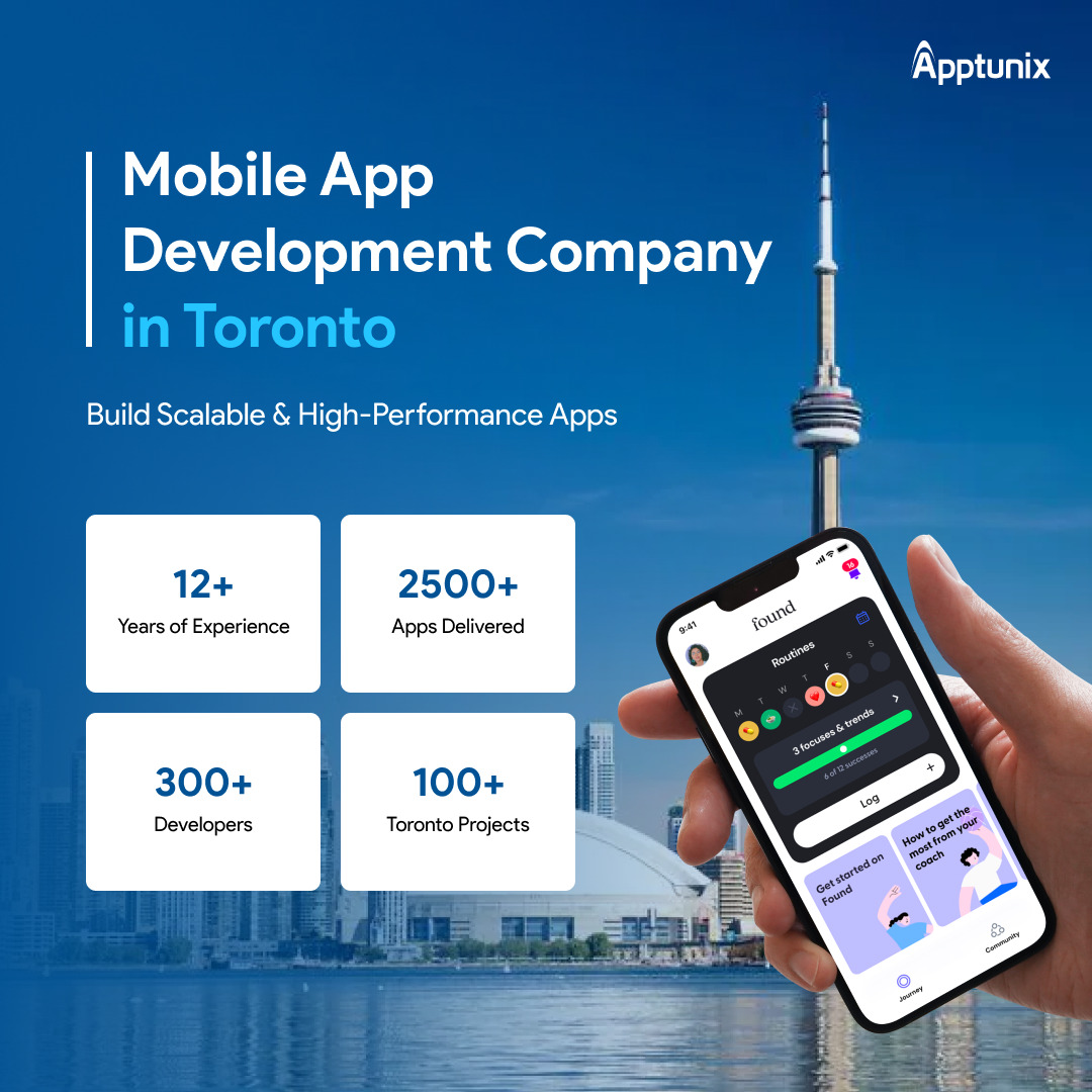 Mobile App Development Company in Canada - Apptunix