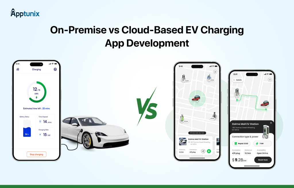 On-Premise vs Cloud-Based EV Charging App Development