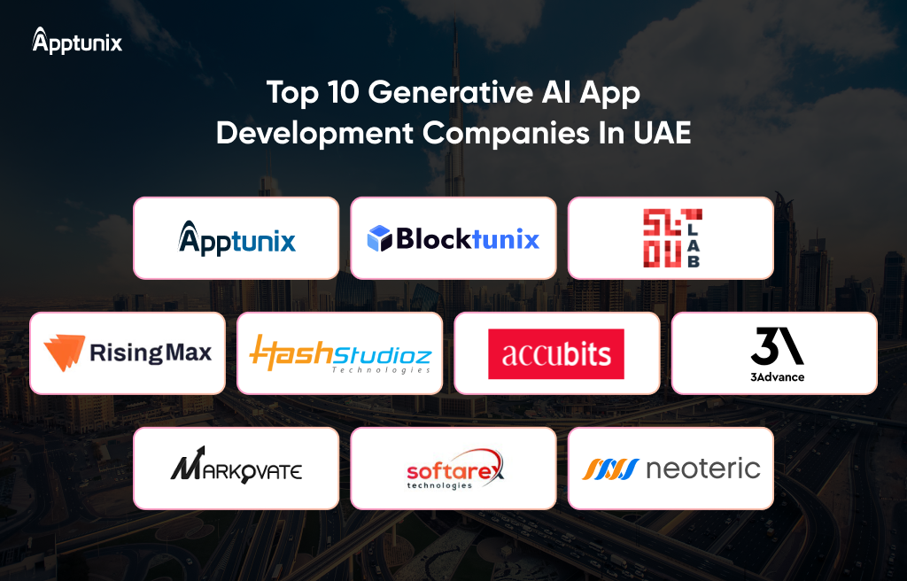 Top 10 generative AI development companies in UAE