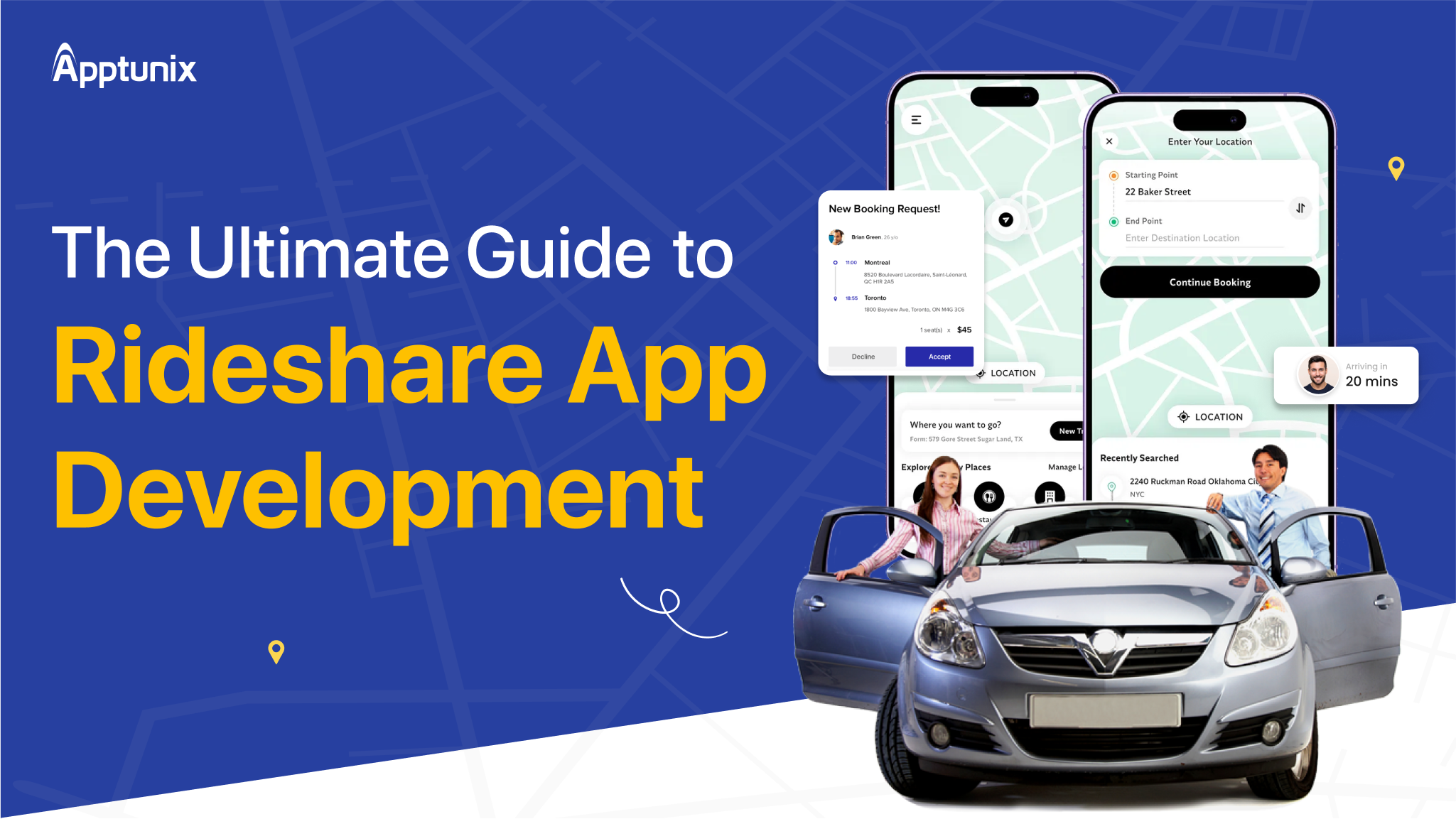 The Ultimate Guide to Ride Sharing App Development!