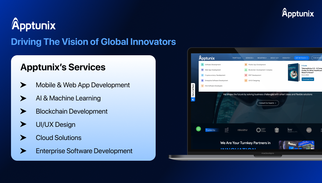Apptunix specializes in developing apps for both iOS and Android for maximum reach and ...