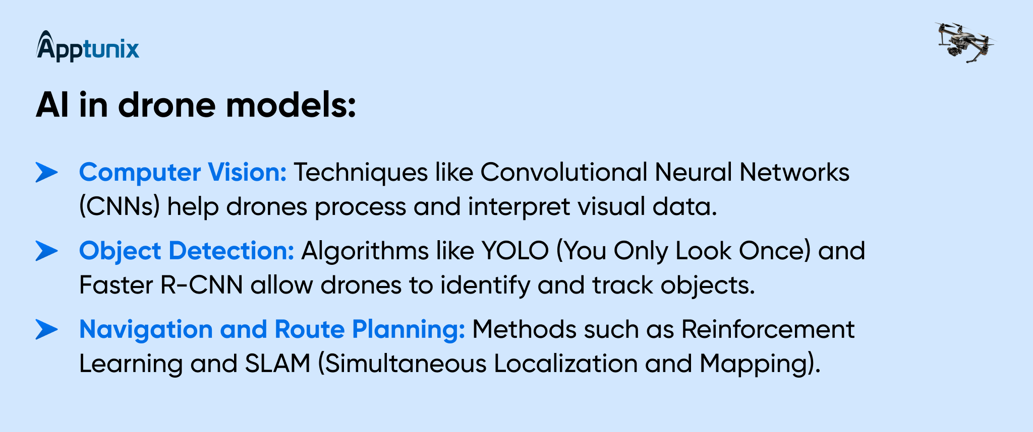 AI in Drones: Exploring the Benefits, Challenges, and Use Cases