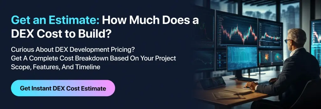 Cost to build DEX platform